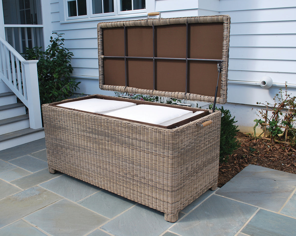 SAG HARBOR CUSHION BOX – Kingsley Bate Outdoor Furniture Australia